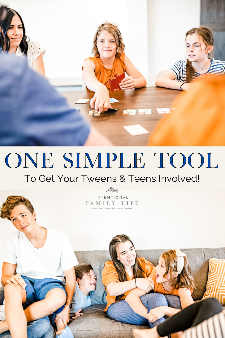 One Powerful Tool Connected Families Use To Bond With Tweens and Teens ...