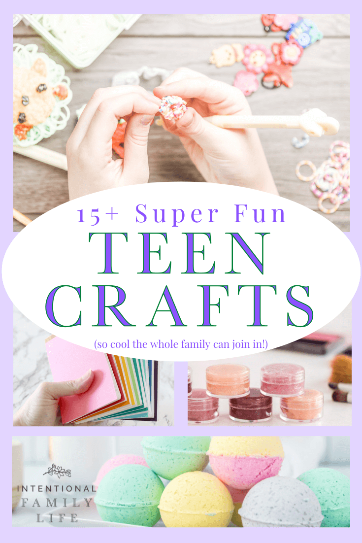 20 Creative Craft Ideas For Teens {Guaranteed To Bring Friends Together ...